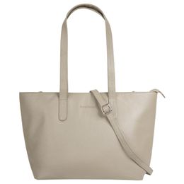 Bruno Banani Shopper echt Leder beige
