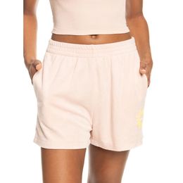 Roxy Sweatshorts »Better Not Wait« Peach Whip L L Material: Baumwoll-Terry-Mischgewebe...