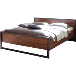 Home Affaire Bett »Detroit Einzelbett im Industrial Design, Bettrahmen, Schlafzimmer« in 3, Breiten (Liegeflächen 90/140 oder 180x200cm)...