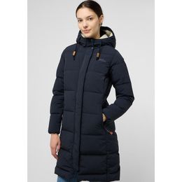 Jack Wolfskin Daunenmantel »NORDLICHT COAT W« dark-navy XXL (48) XXL (48) Langer Parka mit Daunenfüllung