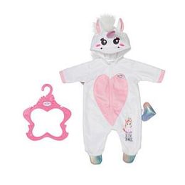 Zapf Creation® Einhorn Kuschelanzug Baby Born Puppenzubehör