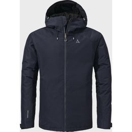Sch&ouml;ffel SCH&Ouml;FFEL Outdoorjacke &raquo;Hiking Ins Jacket Style Wildkar MNS&laquo; mit Kapuze 8820 - blau 50 50 Wasserdicht & atmungsaktiv dank 2-Lagen VENTURI Membrane