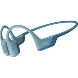 Aftershokz SHOKZ Sport-Kopfhörer »OpenRun Pro« Bluetooth Noise-Cancelling blau Bis zu 10 Stunden Musikwiedergabe und Anrufe