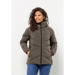 Jack Wolfskin Daunenjacke »MARIENPLATZ JKT W« mit Kapuze cold-coffee XS XS Daunenjacke