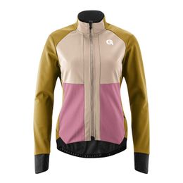 Gonso Fahrradjacke »Trail Jacket Softshell W« Wasserabweisende, strapazierfähige und atmungsaktive Radjacke. senf 34 34 Enganliegende Passform
