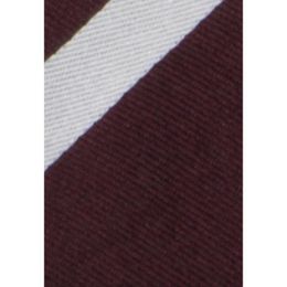 Seidensticker Krawatte &raquo;Schwarze Rose&laquo; Breit (7cm) Streifen bordeaux Passform: Breit (7cm)