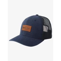 Quiksilver Trucker Cap »Reek Easy« Navy Blazer Einheitsgröße Einheitsgröße 6-Panel-Strustured Design