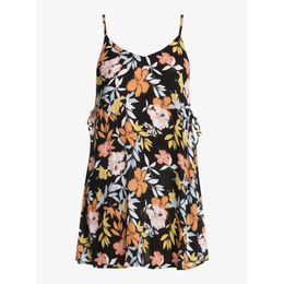 Roxy Strandkleid &raquo;Beachy Vibes&laquo; Anthracite S Island Vibes M - US-Gr&ouml;&szlig;en US-Gr&ouml;&szlig;en M Stoff: Verknitterter Stoff aus Viskose [115...