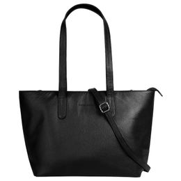 Bruno Banani Shopper echt Leder schwarz