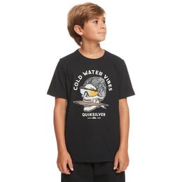 Quiksilver T-Shirt &raquo;Qs Skull&laquo; schwarz 14 14 Stoff: Baumwoll-Jersey-Stoff [160 g/m2]