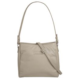 Bruno Banani Shopper echt Leder beige