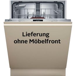 Neff vollintegrierbarer Geschirrspüler N 50 »S255HTX00E« 14 Maßgedecke Info Light: projizierter Punkt während des Betriebs silberfarben Chef 70°C –...