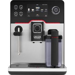 Gaggia Kaffeevollautomat »Accademia Stainless Steel« vom Erfinder des Espresso - Barista@Home dank Espresso-Plus-System silber/schwarz