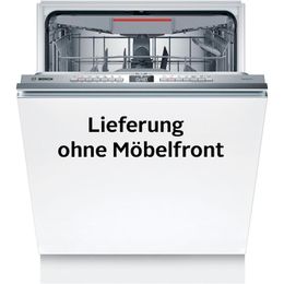 Bosch vollintegrierbarer Geschirrspüler Serie 6 »SBV6YCX02E« 14 Maßgedecke weiß Silence Plus: der außergewöhnlich leise Geschirrspüler (44 Dezibel).