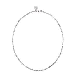 TASHI Collierkettchen »Classics Gliederkette, MT.CR.0324.0002« silberfarben Klassische Gliederkette für Damen