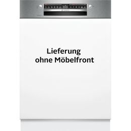 Bosch teilintegrierbarer Geschirrspüler Serie 4 »SMI4EAS24E« 13 Maßgedecke Edelstahl 3-fach Rackmatik: Auch mit voll beladenem Oberkorb in 3 Stufen...