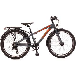 Bachtenkirch ATB »24" "SWOP" Jugendfahrrad matt-grau« 8 Gang Shimano Shimano-TX Schaltwerk Kettenschaltung für Damen und Herren, Kettenschaltung...