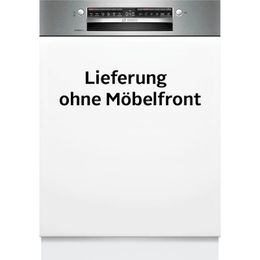 Bosch teilintegrierbarer Geschirrspüler Serie 6 »SMI6ZCS17E« 14 Maßgedecke Edelstahl Silence Programm: Bei diesem Programm wird das...