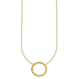 Bruno Banani Kette mit Anhänger »Schmuck Geschenk Silber 925 Halsschmuck Halskette Ankerkette« gelbgoldfarben In diesem Schmuckstück vereint sich...