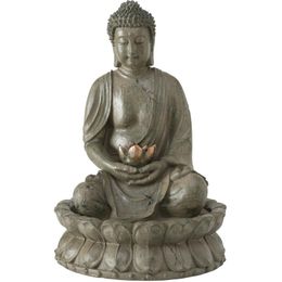 Boltze Buddhafigur »Brunnen Buddha« anthrazit