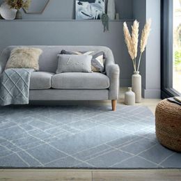 FLAIR RUGS Teppich &raquo;Alisha&laquo; rechteckig 15 mm H&ouml;he grau Obermaterial: 100% Polyacryl B : 160 cm 1 Stk.