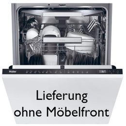 Haier vollintegrierbarer Geschirrspüler I-PRO SHINE SERIES 6 Tall »XIT 6C3TB3B« 16 Maßgedecke silberfarben Automatische Türöffnung