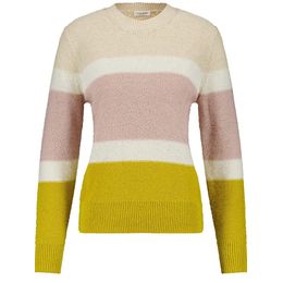 EDITION Pullover in Creme/ Rosa/ Gelb - 45% | Gr&ouml;&szlig;e 40 | Damen-pullover-cardigans