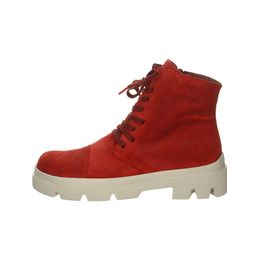 Think! Leder-Boots in Rot - 74% | Gr&ouml;&szlig;e 39 | Damen-stiefel