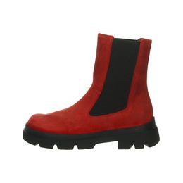Think! Leder-Chelsea-Boots in Rot - 73% | Größe 37 | Stiefeletten