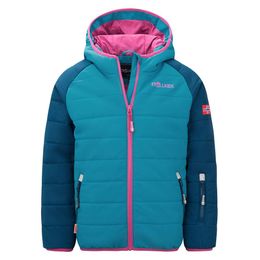Trollkids Ski-/ Snowboardjacke "Hafjell" in T&uuml;rkis - 44% | Gr&ouml;&szlig;e 104 | Kinder-outdoor-jacken