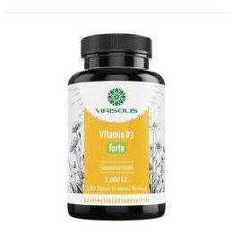 ViriSolis Vitamin D3 forte 2.000 I.E. Kapseln 180 St