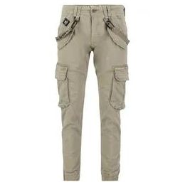 Cargohose Alpha Industries "Alpha Industries Men - Pants Utility Pant" Gr. 38, Normalgrößen, beige (vintage sand) Herren Hosen