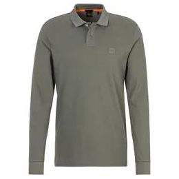 Poloshirt BOSS ORANGE "Passerby" Gr. XXL, grau (open grey076) Herren Shirts mit BOSS-Logobadge