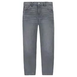 Levi's Stretch-Jeans LEVI'S KIDS "LVB STAY LOOSE TAPER JEANS" Gr. 5 (110), N-Gr, grau (graphite pen) Jungen Jeans for BOYS