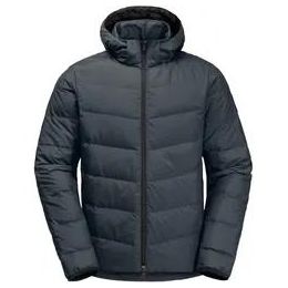 Daunenjacke Jack Wolfskin "COLONIUS JKT M" Gr. L (52), blau (dark-navy) Herren Jacken