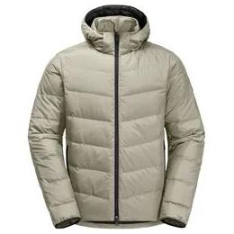 Daunenjacke Jack Wolfskin "COLONIUS JKT M" Gr. XL (54/56), beige (seal) Herren Jacken