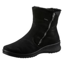 Winterboots Ara "MÜNCHEN" Gr. 41, schwarz Damen Schuhe Outdoorboots, Keilabsatz, GORE-TEX, in Komfortweite H (= sehr weit)