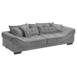 Big-Sofa Inosign "Diwan II" Sofas Gr. B/H/T: 300cm x 67cm x 121cm, Microfaser, grau (memphis 20 stone) Wahlweise mit Kaltschaumpolsterung bis 140 kg belastbar