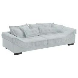 Big-Sofa Inosign "Diwan II" Sofas Gr. B/H/T: 300cm x 67cm x 121cm, Soft clean, grau (novaclean avanti 3 silber) Wahlweise mit Kaltschaumpolsterung bis 140 kg belastbar