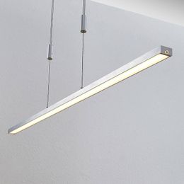 LUCANDE LED-Hängeleuchte Myron, Touchdimmer, CCT, Aluminium