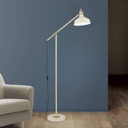 Orion Stehlampe Schiller, khaki, Metall, 153 cm hoch, verstellbar