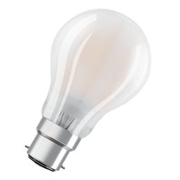 Osram LED-Lampe B22d Classic A 6,5W2.700K matt