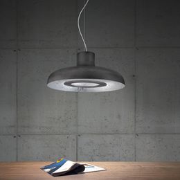 Icone Duetto LED-Hängelampe 927 Ø55cm eisen/silber