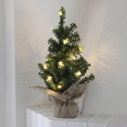 STAR TRADING LED-Tannenbaum Tree im Jute-Sack