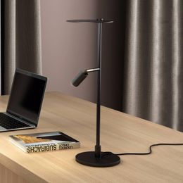 Carpyen LED-Tischlampe Kelly, Spot justierbar schwarz/gold