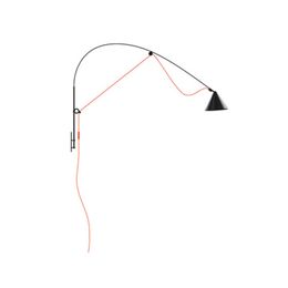 MidGard AYNO wall L Wandlampe schwarz/orange 930