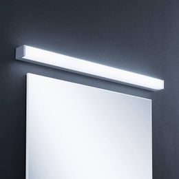 LINDBY LED-Badezimmerlampe Klea, 90 cm, chrom, Metall, IP44