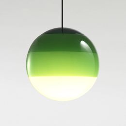 Marset Dipping Light LED-Hängelampe Ø 13 cm grün