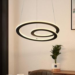 LINDBY Cilija LED-Hängeleuchte, dimmbar, Ø 52 cm