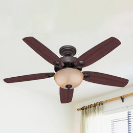 Hunter Deckenventilator mit Licht Builder Deluxe, bronze